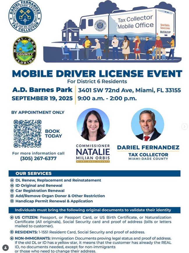 Mobile Driver License Event Coming to District 6