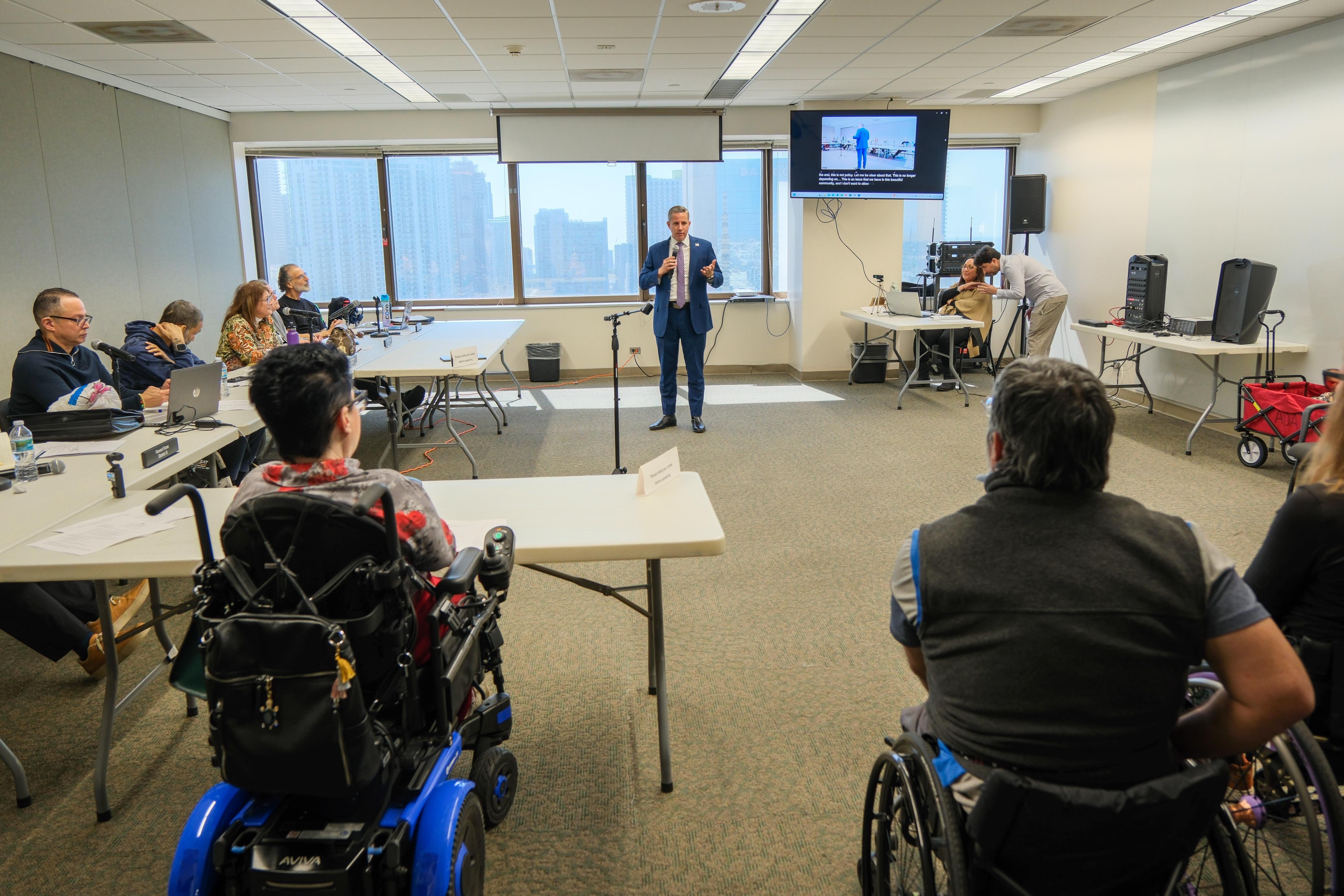 Tax Collector Dariel Fernandez Addresses Commission on Disability ...